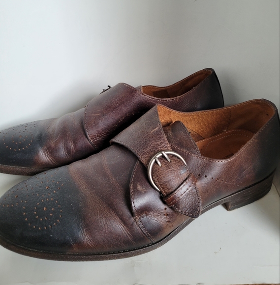 Robert Wayne | Shoes | Robert Wayne Brown Distressed Leather Montana ...